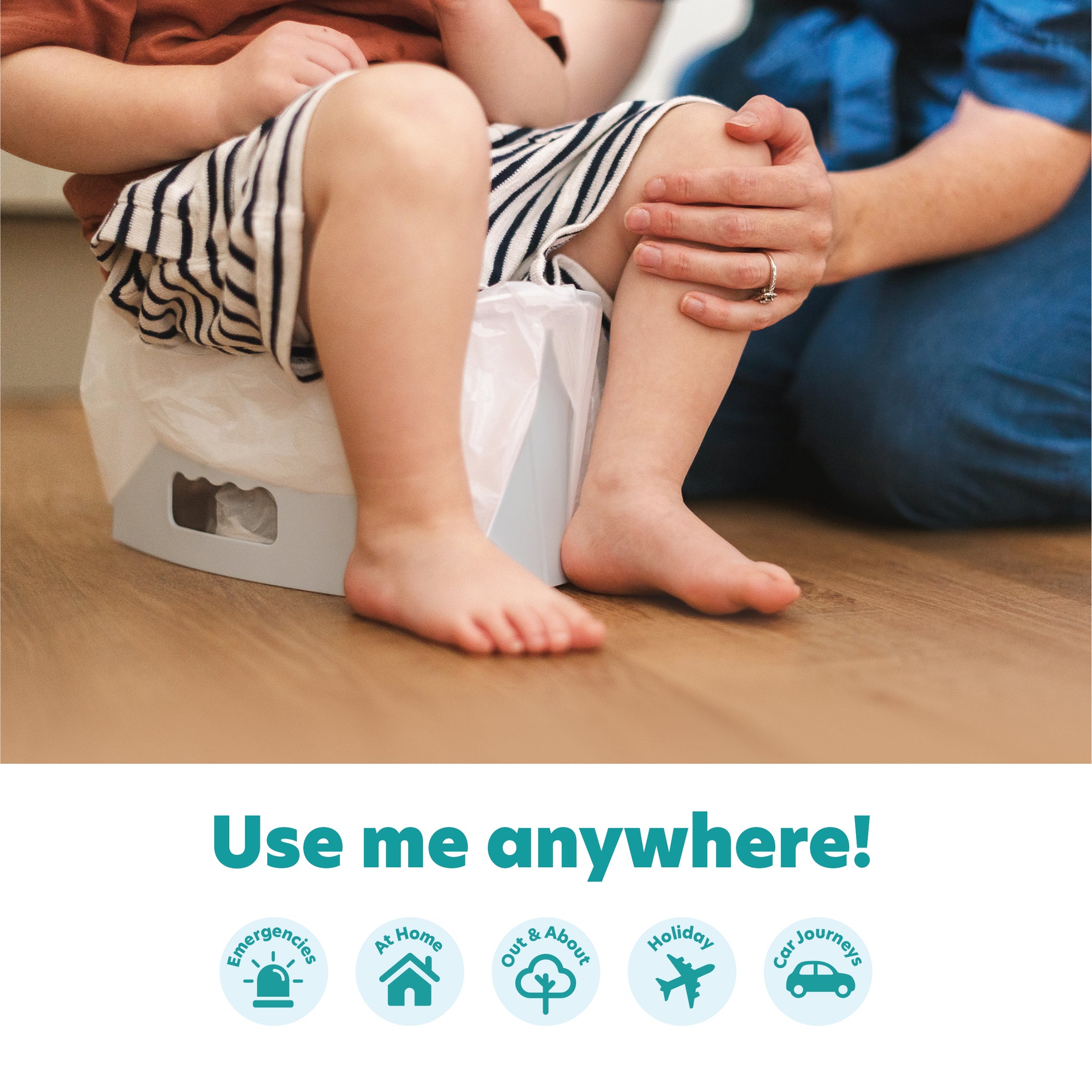 Potette® Fold 'N' Go Potty